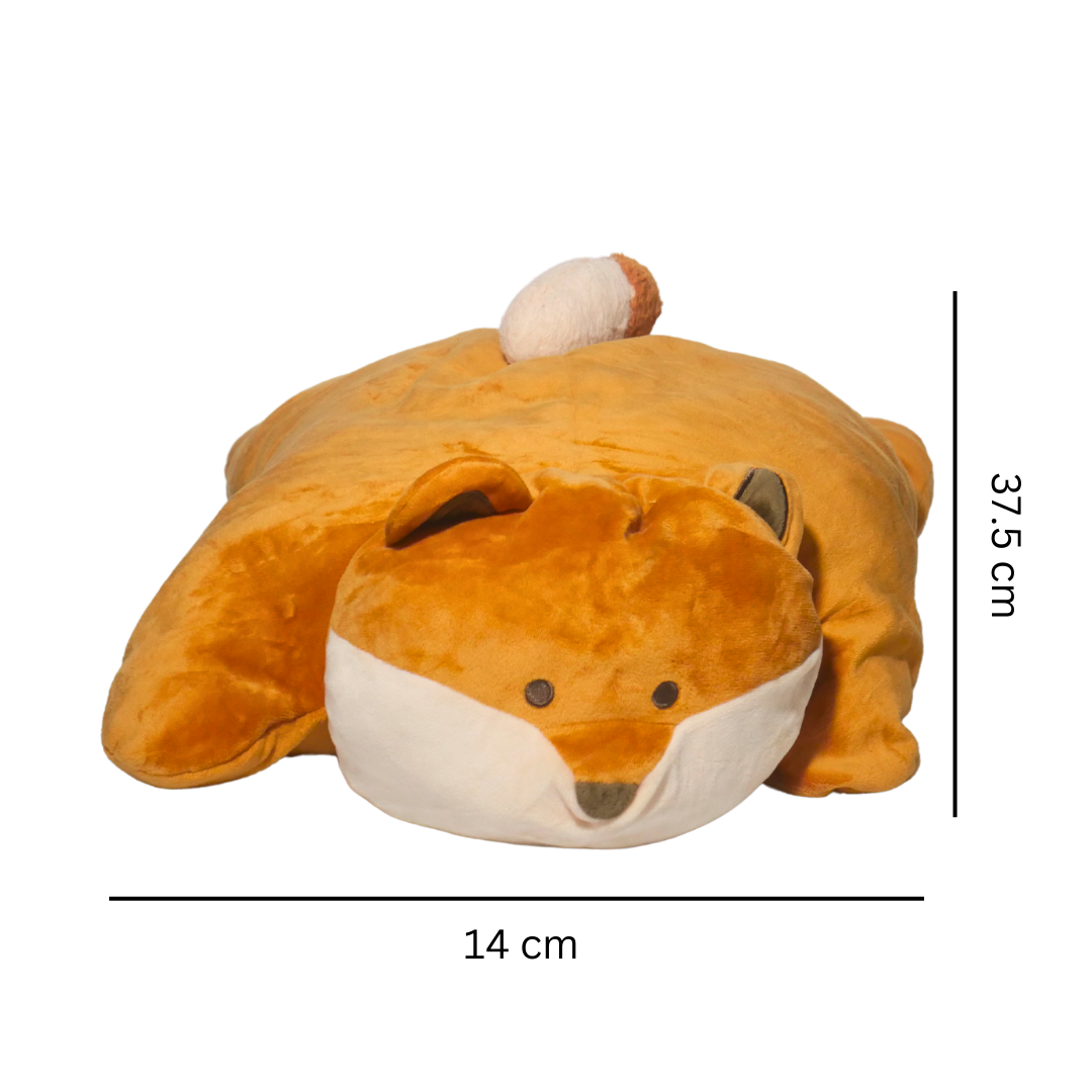 Fox Soft Toy – Cute & Fluffy Plush Stuffed Animal for Kids – Kids Bestie