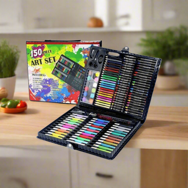 150-Piece Art Kit for Kids – Fun, Creative, Gift-Ready! – Kids Bestie