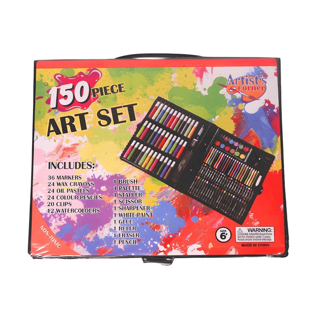 150-Piece Art Kit for Kids – Fun, Creative, Gift-Ready! – Kids Bestie