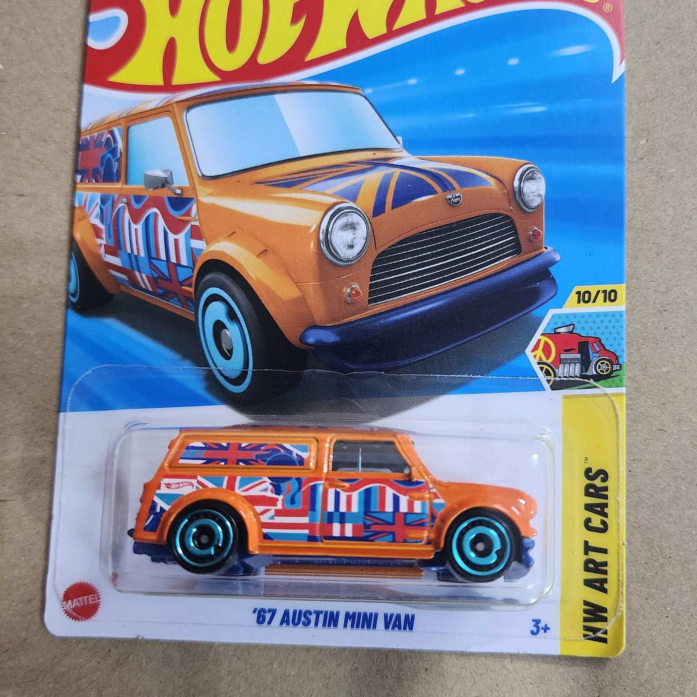 🔥🚗 Hot Wheels C4982 ’67 Austin Mini Van | HW Art Cars 10/10 – Die-Cast ...