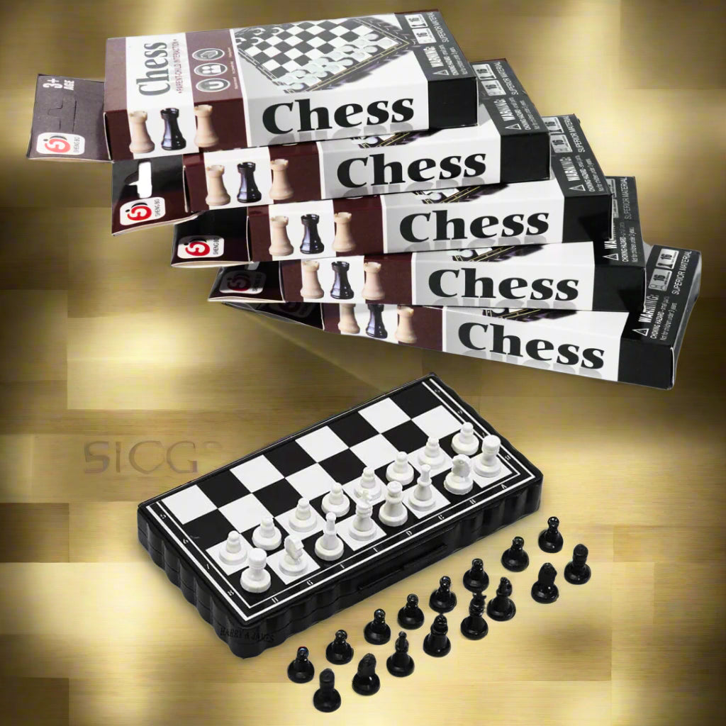 Mini Magnetic Chess Board Set Travel Educational Toys – Kids Bestie