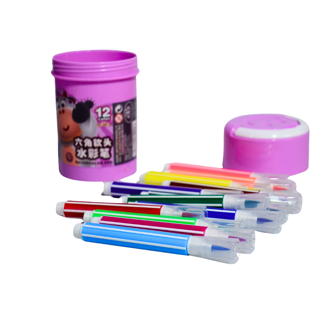 12 Colours Sketch Inside a Bucket – Creative Art Fun – Kids Bestie