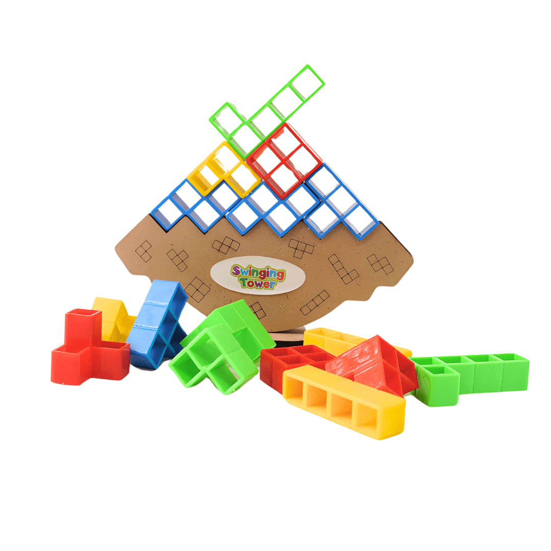 Buy Balancing Tower Game for Kids & Adults – Fun & Exciting – Kids Bestie