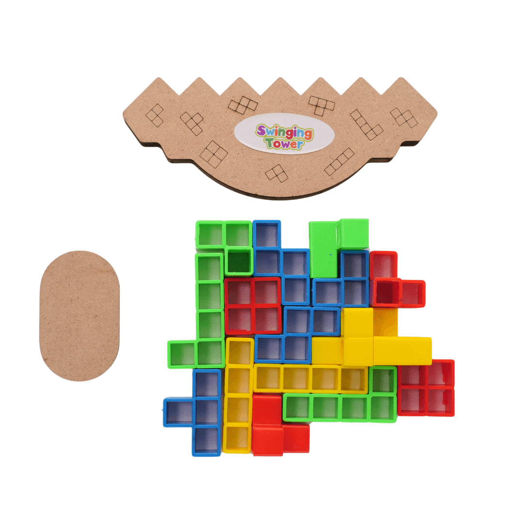 Buy Balancing Tower Game for Kids & Adults – Fun & Exciting – Kids Bestie