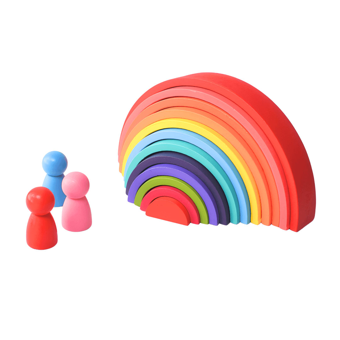 Rainbow Balancing & Stacking for Kids Age 3+ – Kids Bestie