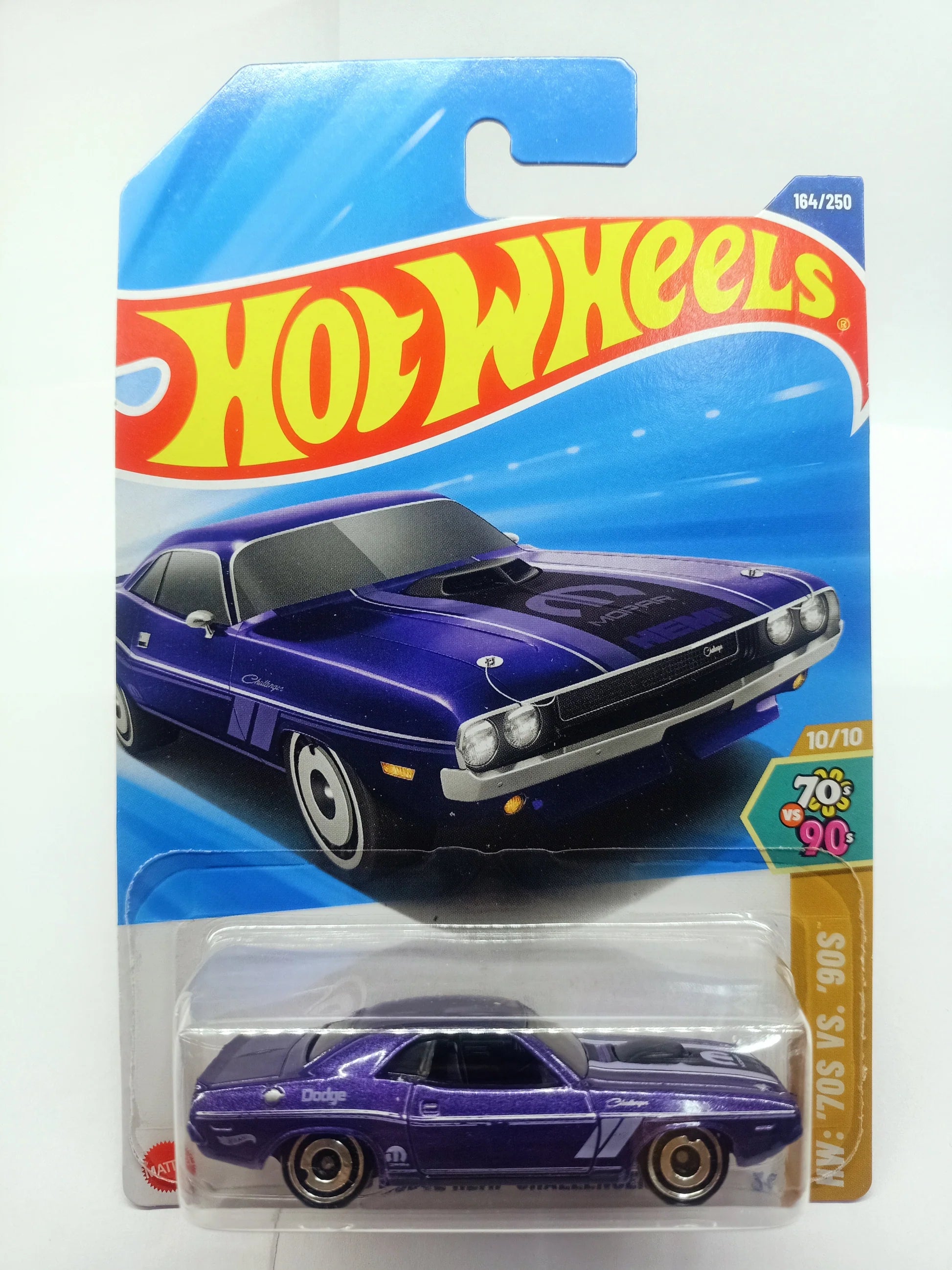 🔥🚗 Hot Wheels ’70 Dodge Hemi Challenger | Muscle Car Legend Die-Cast ...