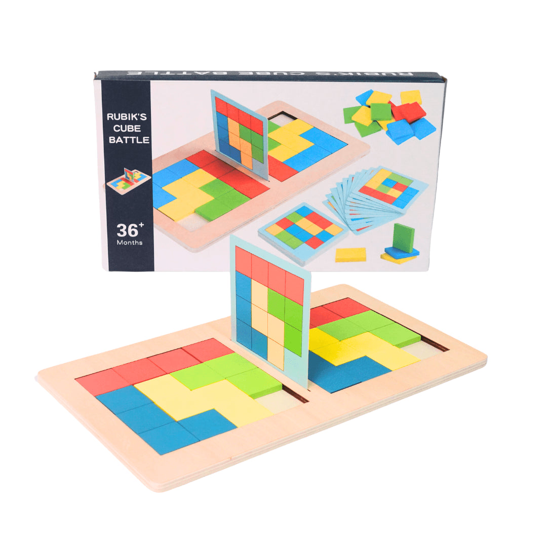 Rubik's Cube Battle-Sliding Tiles for Kids & Adults – Kids Bestie